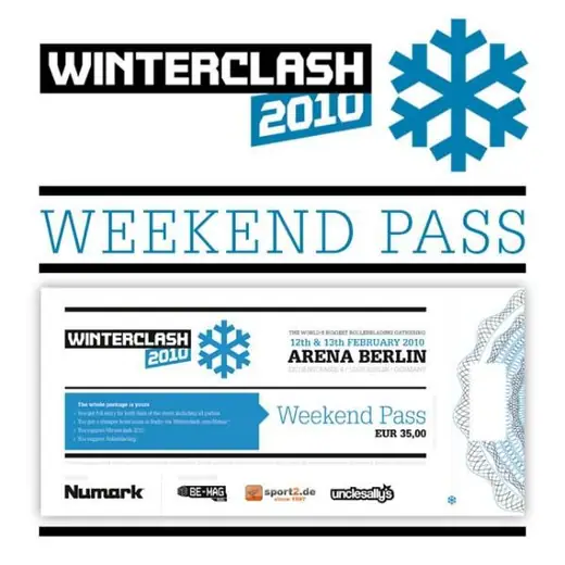 Winterclash 2010 Weekend Pass | SkatePro