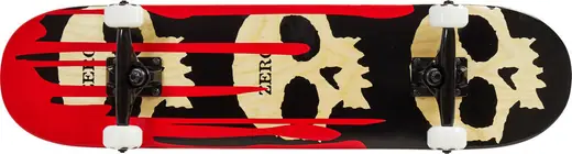 Zero 3 Skull Avec Blood Skateboard Complet | SkatePro
