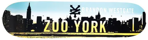 Zoo York Westgate Spray Fade Skateboard Deck | SkatePro