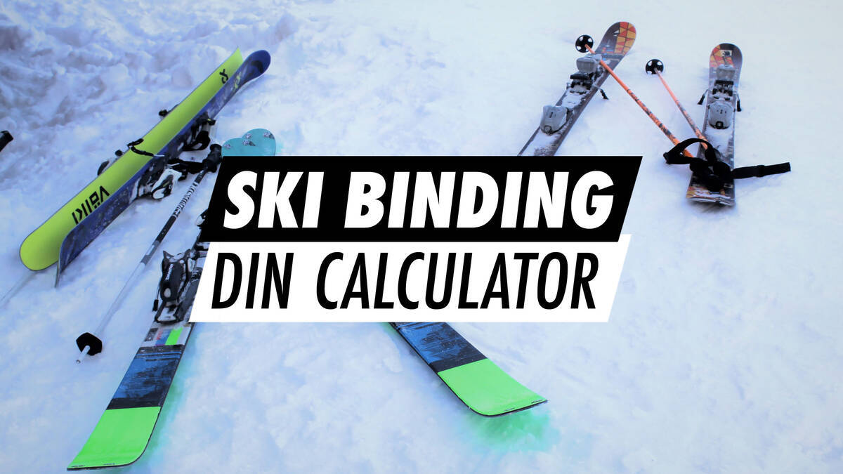 Ski Binding DIN Calculator SkatePro