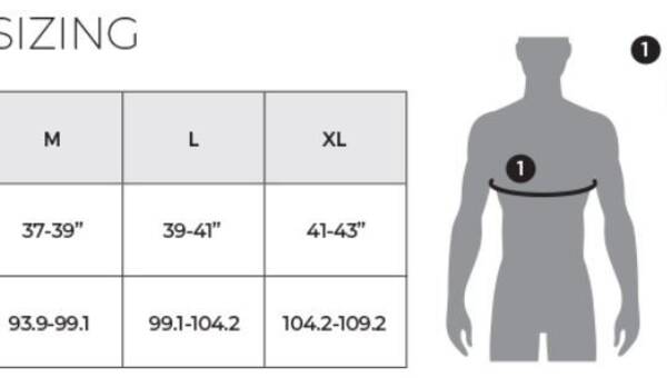 Slingshot Vest Größentabelle | SkatePro