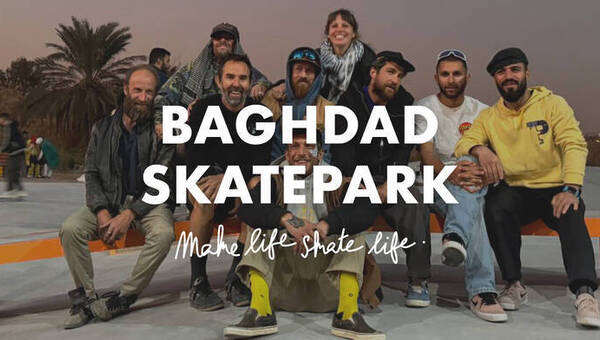 Το πρώτο skatepark της Βαγδάτης - Make Life Skate Life